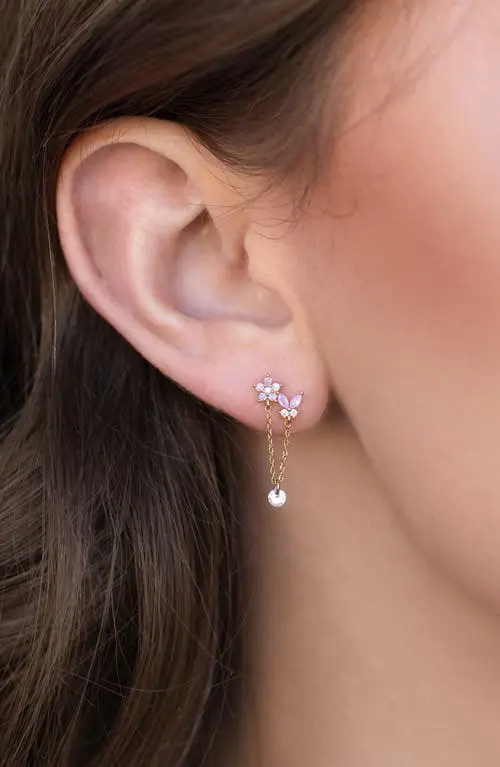 GIRLS CREW Butterfly Whispers Drop Earrings
