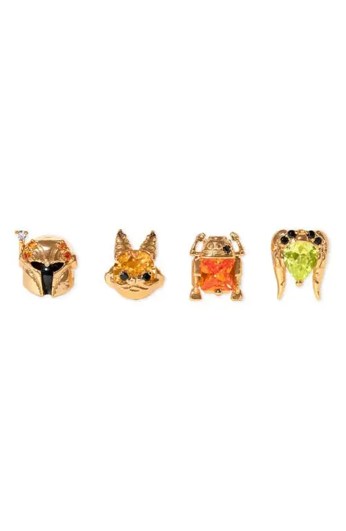 GIRLS CREW Star Wars™ Ahsoka Rebel Stud Earrings - Gold