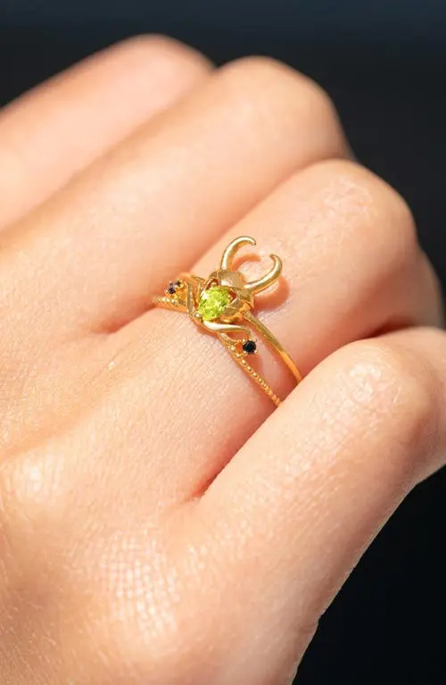 GIRLS CREW X Marvel Loki God Of Stories Ring Set