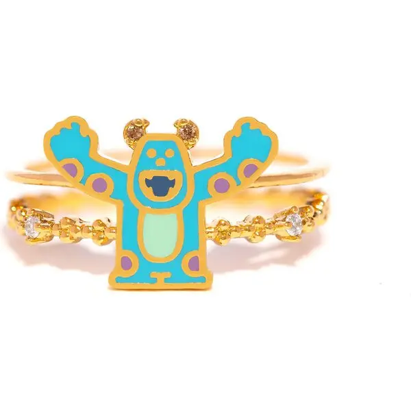 GIRLS CREW Disney® Pixar Monsters, Inc. Ring - Gold