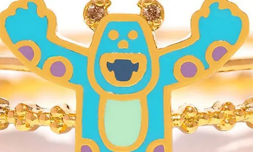 GIRLS CREW Disney® Pixar Monsters, Inc. Ring - Gold