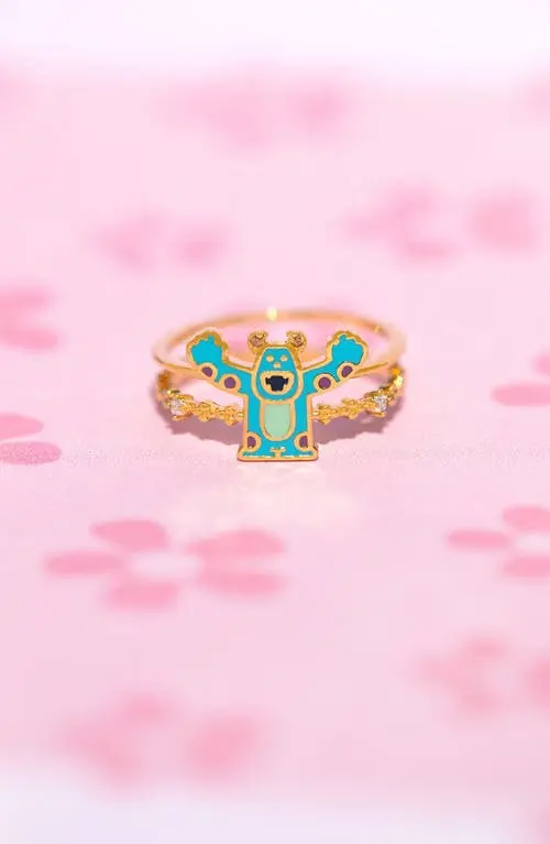 GIRLS CREW Disney® Pixar Monsters, Inc. Ring - Gold