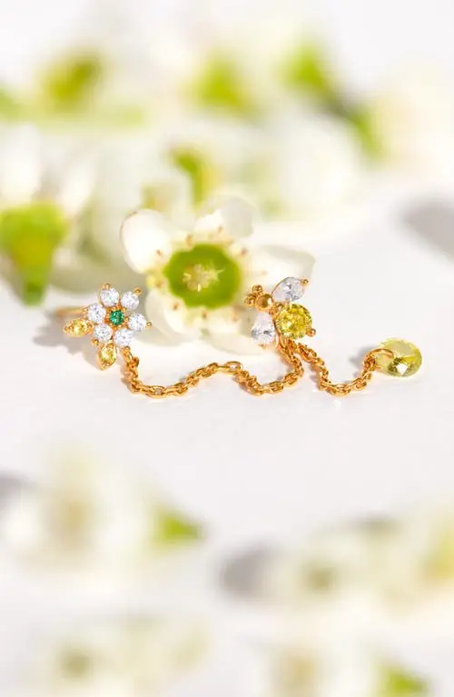 GIRLS CREW Sting Like A Bee Double Stud Earring