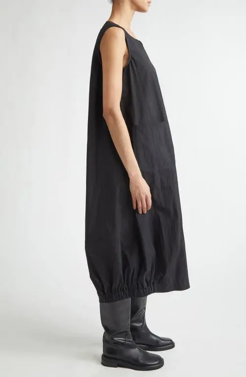 MELITTA BAUMEISTER Sleeveless Cotton-nylon O-line Midi Dress