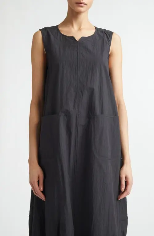 MELITTA BAUMEISTER Sleeveless Cotton-nylon O-line Midi Dress