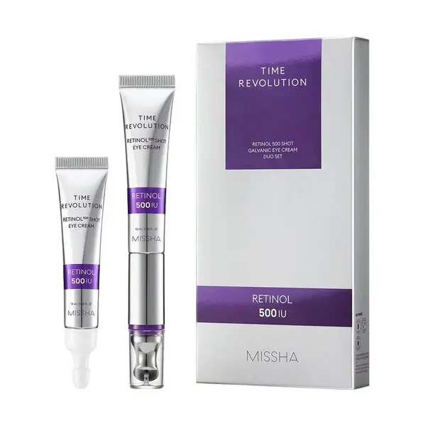 MISSHA SKIN Time Revolution 500 Shot Galvanic Eye Cream Duo Set - One-color