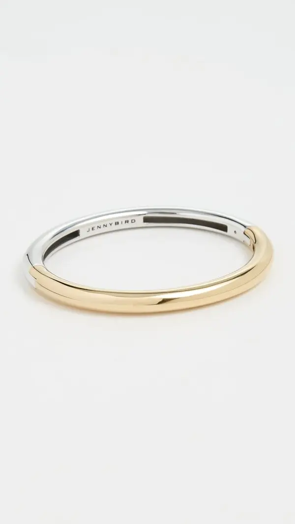 Jenny Bird Gia Bangle - Two-tone