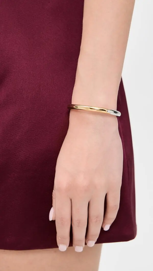 Jenny Bird Gia Bangle - Two-tone