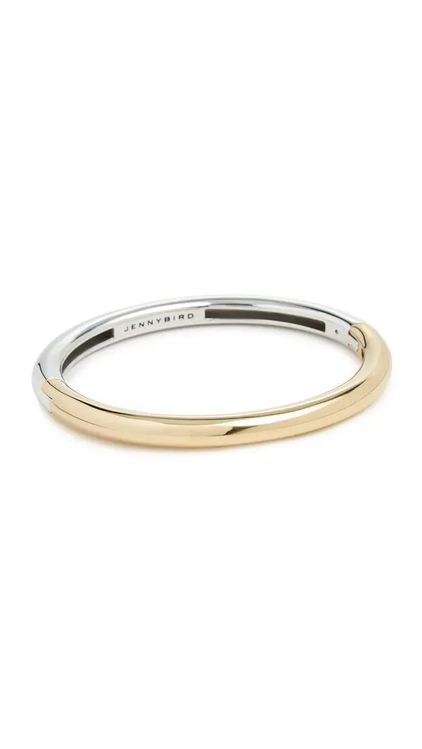 Jenny Bird Gia Bangle - Two-tone