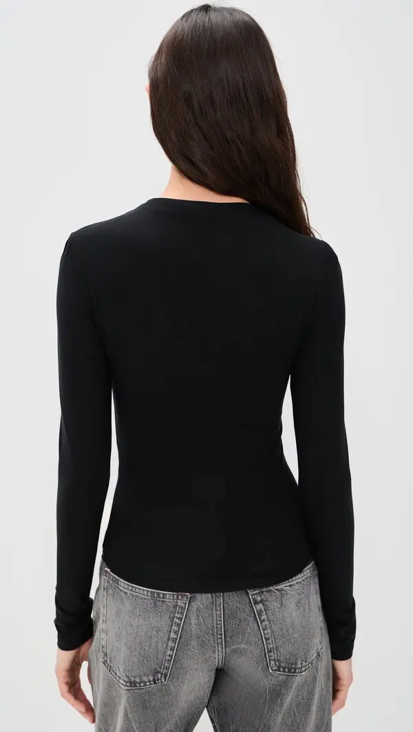 THE LINE BY K Demi Keyhole Top