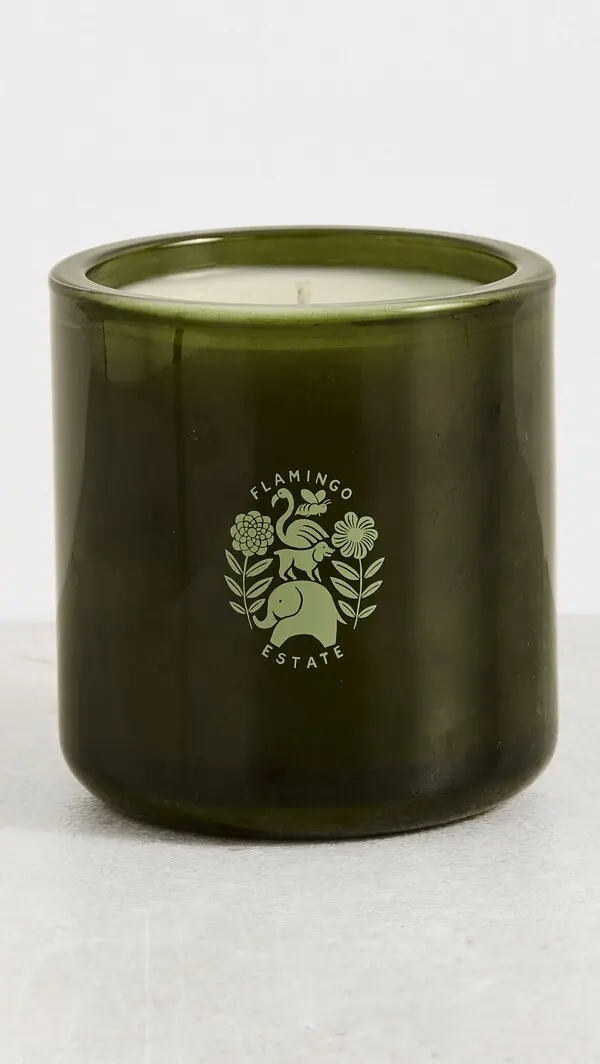 FLAMINGO ESTATE Climbing Tuscan Rosemary Candle - Green