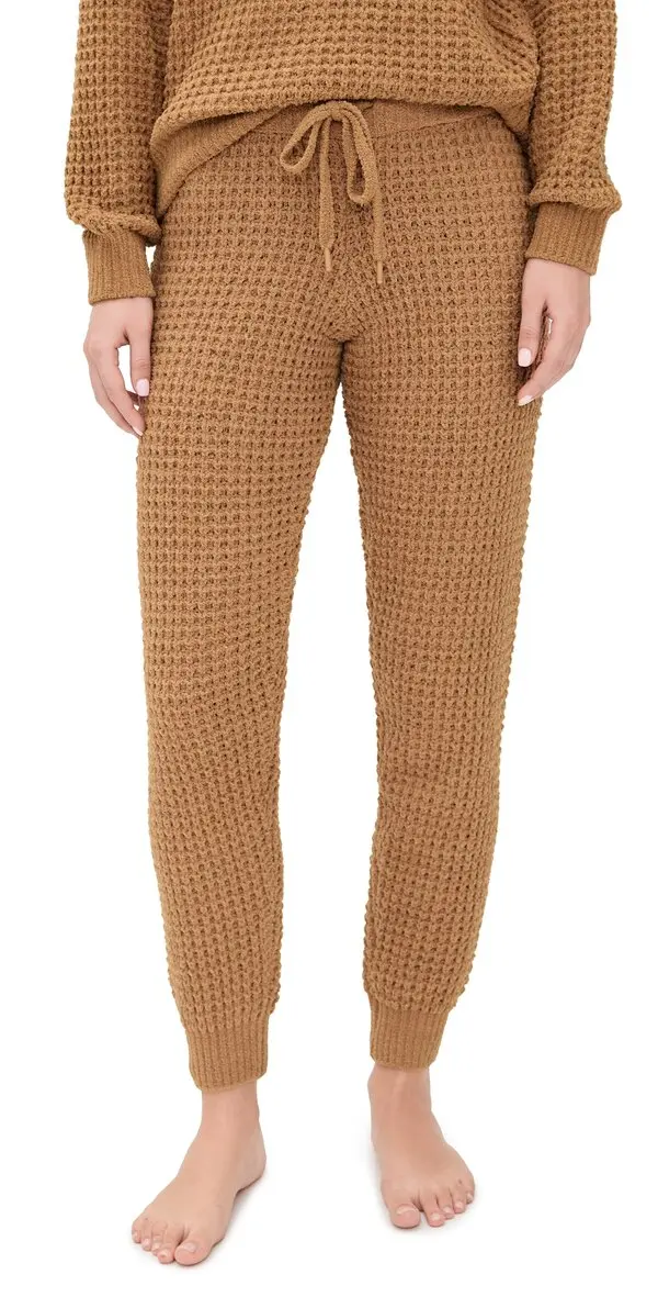 PJ Salvage Cozy Chenille Waffle Pants