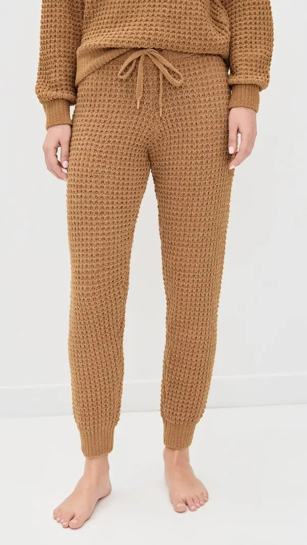 PJ Salvage Cozy Chenille Waffle Pants