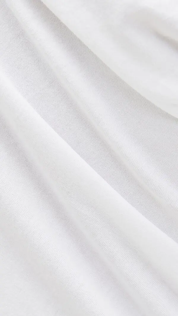 AGOLDE Beth Tee - White