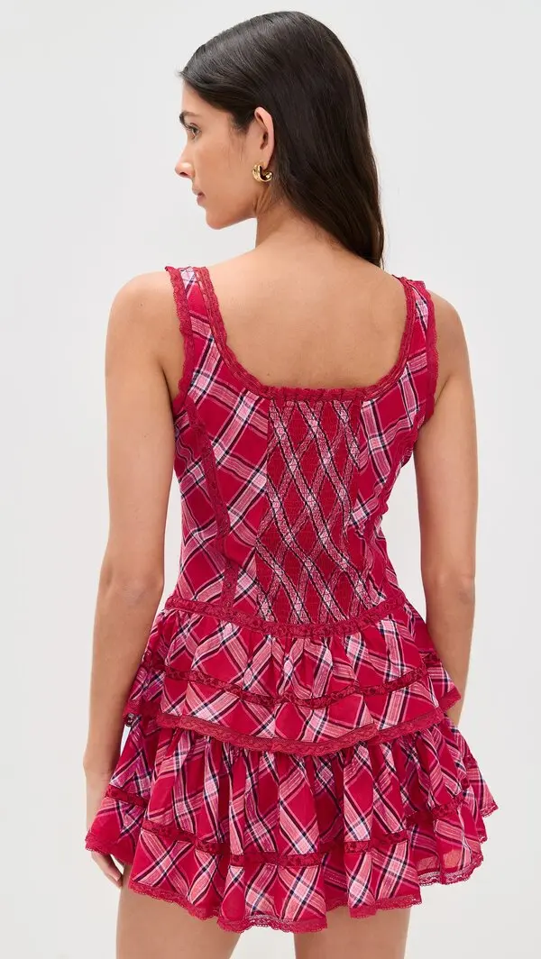 LoveShackFancy Torres Mini Dress
