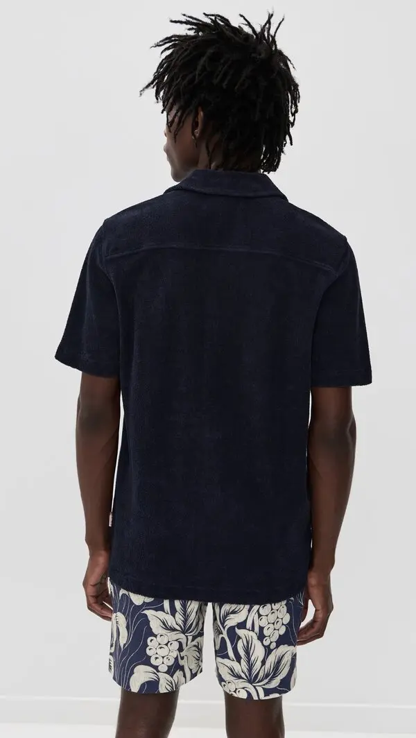 Orlebar Brown Howell Shirt - Night Iris