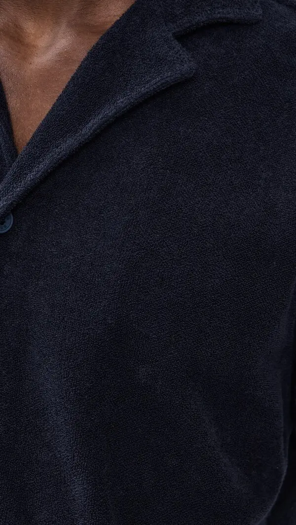 Orlebar Brown Howell Shirt - Night Iris