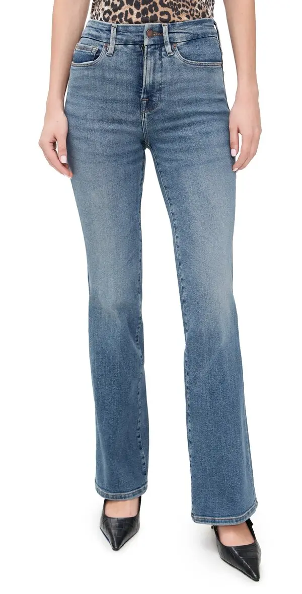 Good American Classic Bootcut Jeans