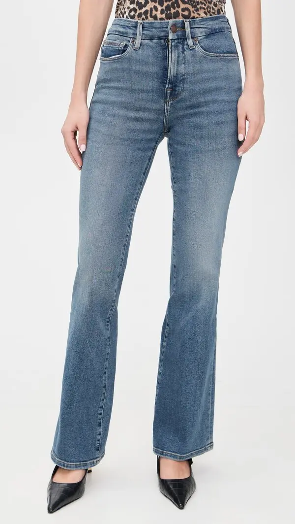 Good American Classic Bootcut Jeans