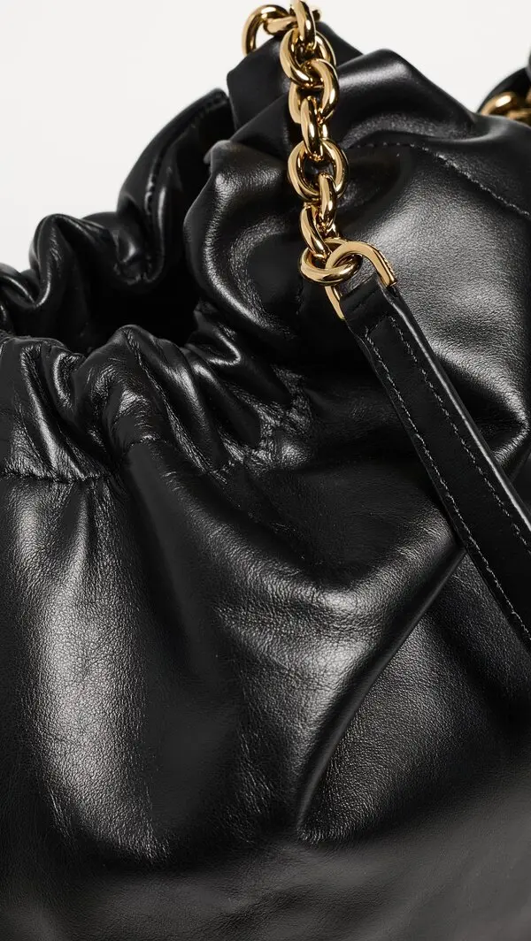 DEMELLIER Midi Miami Shoulder Bag - Black