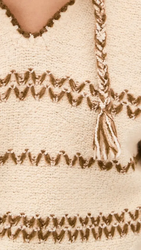 Isabel Marant Étoile Romera Hooded Sweater - Ecru/bronze