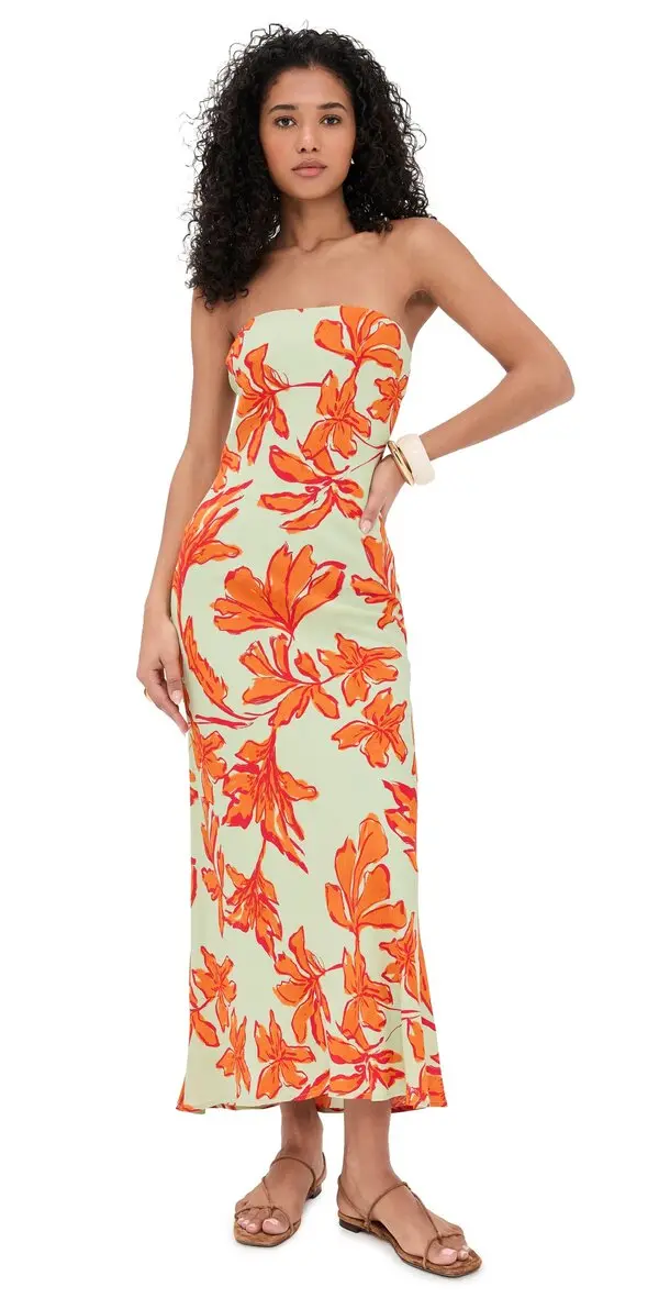 Minkpink Estelle Strapless Maxi Dress