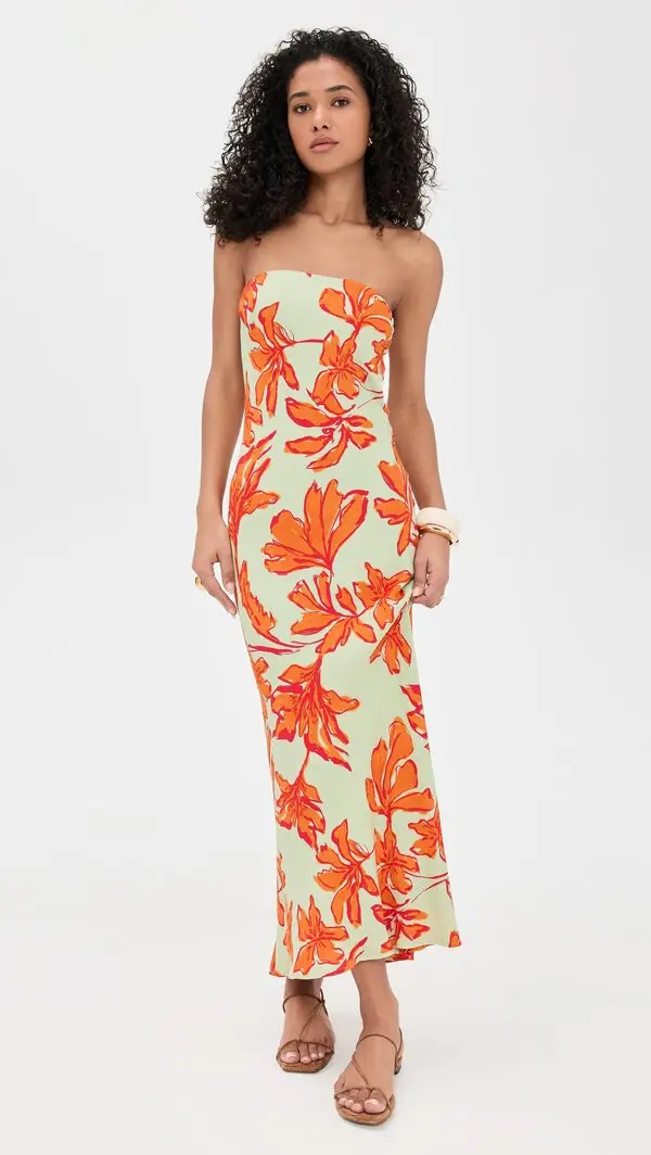Minkpink Estelle Strapless Maxi Dress