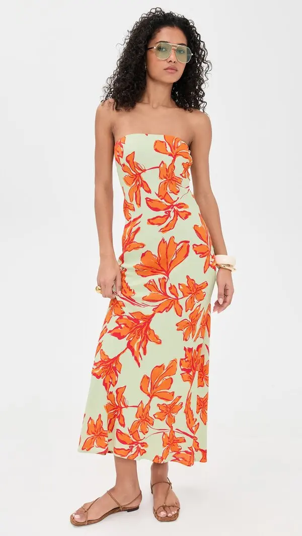 Minkpink Estelle Strapless Maxi Dress