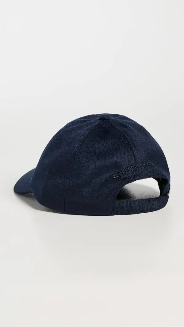 ANINE BING Jeremy Baseball Cap - Navy