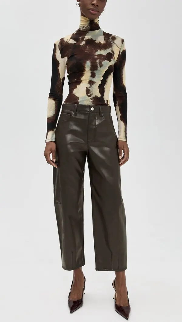 PISTOLA Eli Faux Leather Trousers