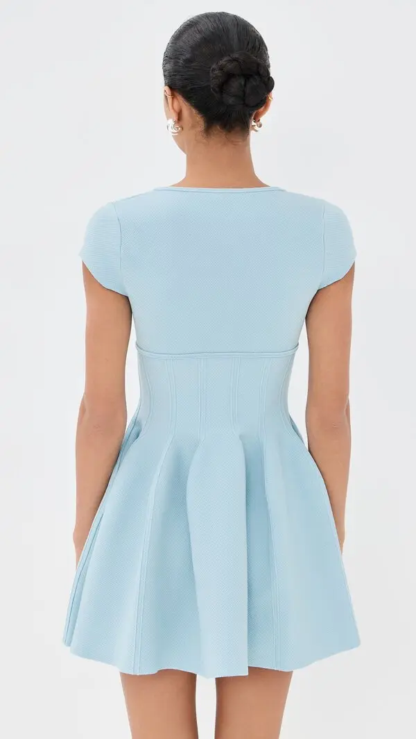 Simkhai Gallagher Mini Dress - Sky