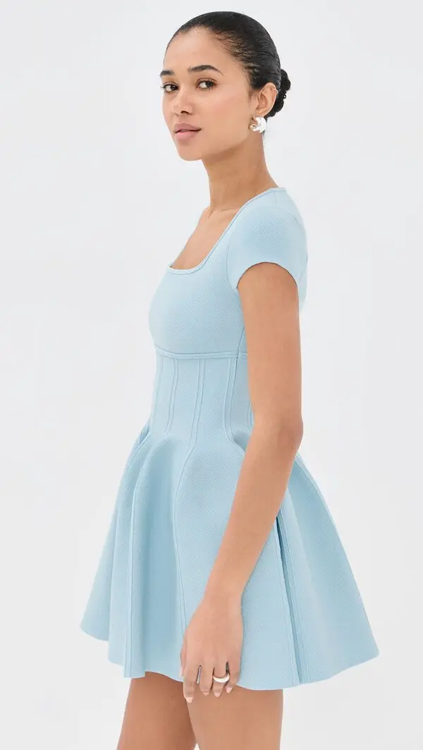 Simkhai Gallagher Mini Dress - Sky