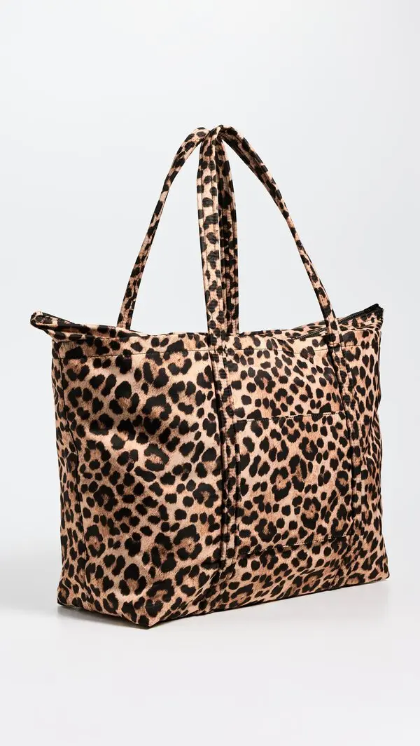 LOEFFLER RANDALL Dina Travel Tote Bag - Brushed Leopard