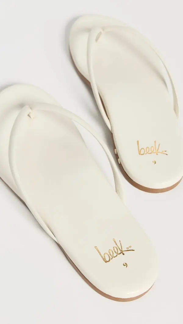 Beek Sunbeam Flip Flops - Vanilla