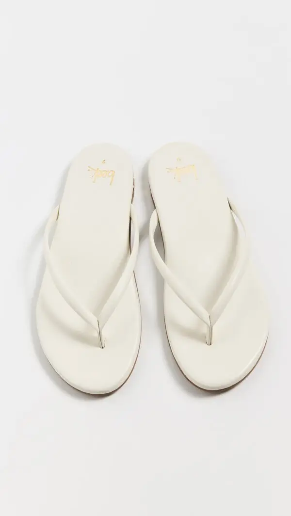 Beek Sunbeam Flip Flops - Vanilla