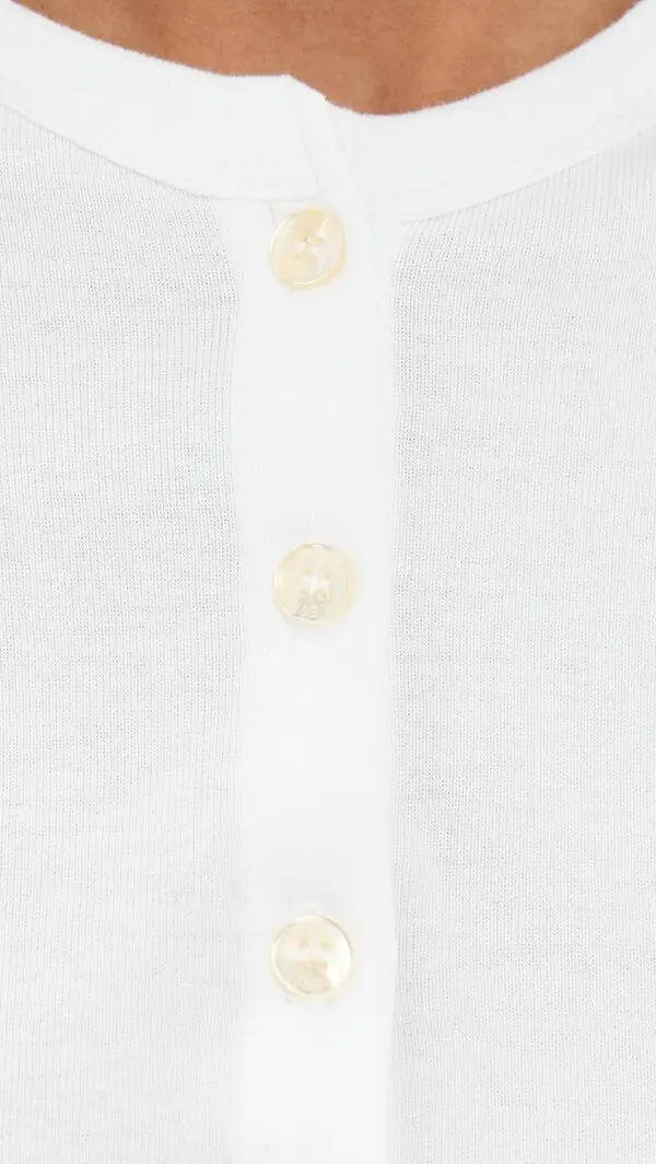 LESET Nando Cardigan - White