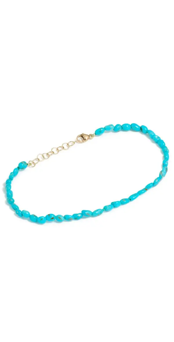 Jia Jia Pebble Bracelet - Turquoise