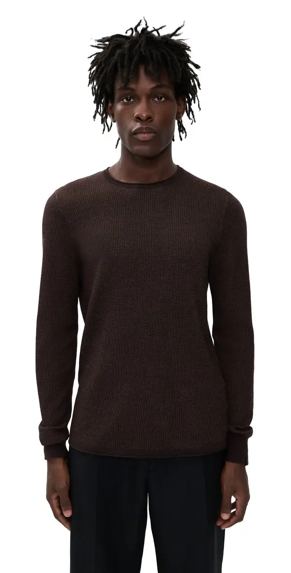 Rag & Bone Gregory Merino Long Sleeve Crew