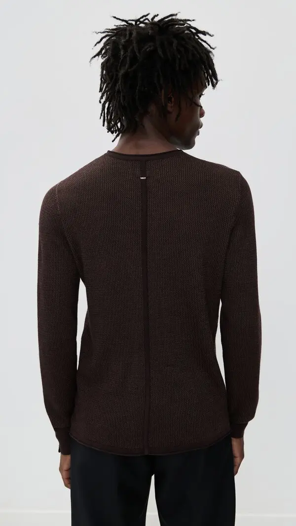 Rag & Bone Gregory Merino Long Sleeve Crew