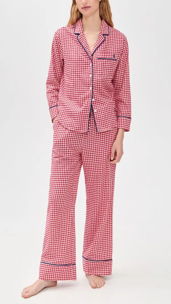 MAREA Flannel Gingham Pj Set