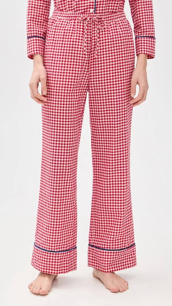 MAREA Flannel Gingham Pj Set