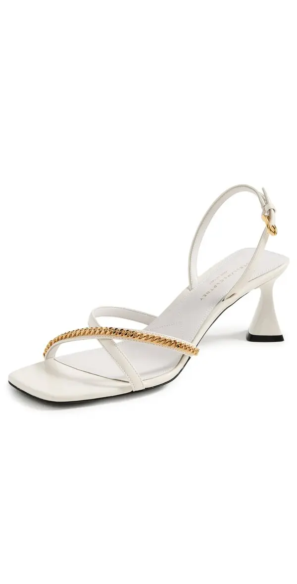 Stella McCartney Elsa 65mm Sandals - Ivory