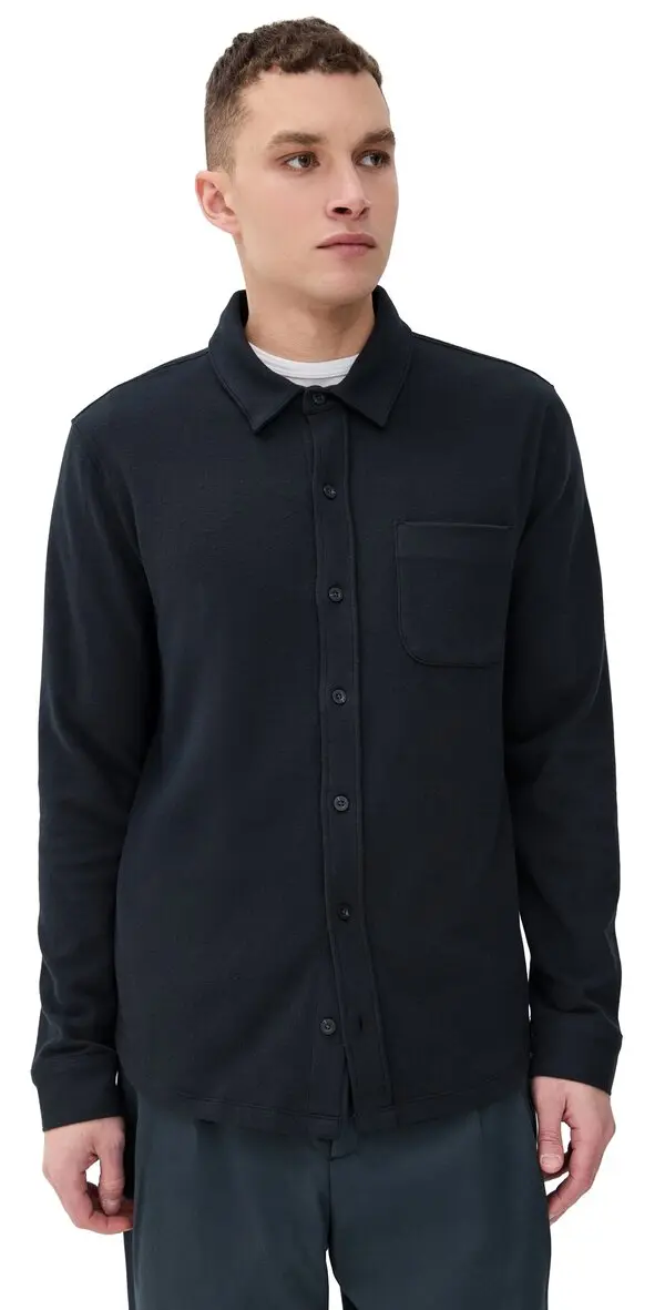 Vince Solid Knit Shirt