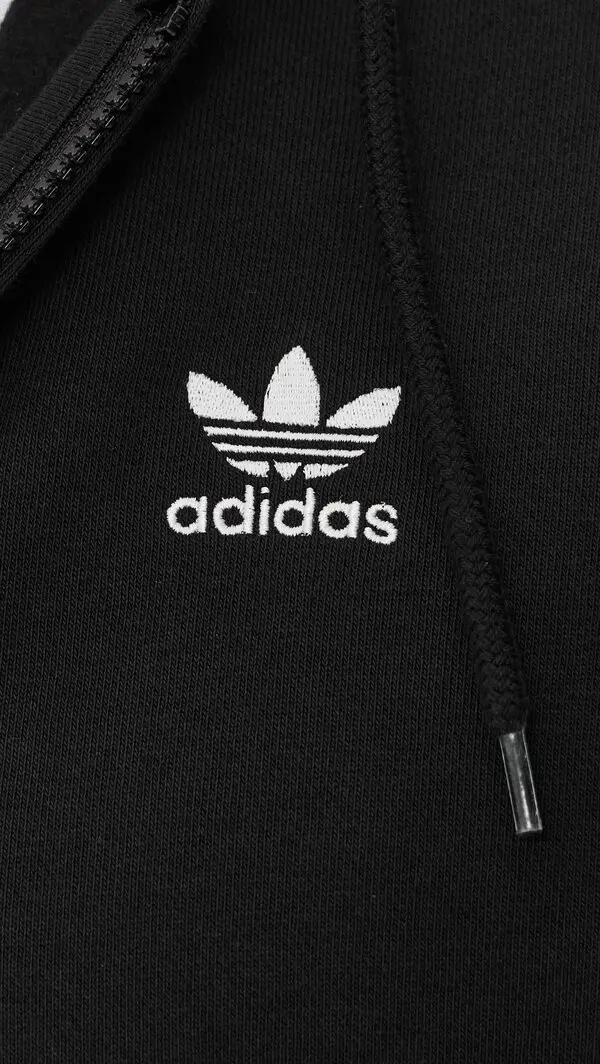 Adidas Trefoil Essentials Full Zip Hoodie