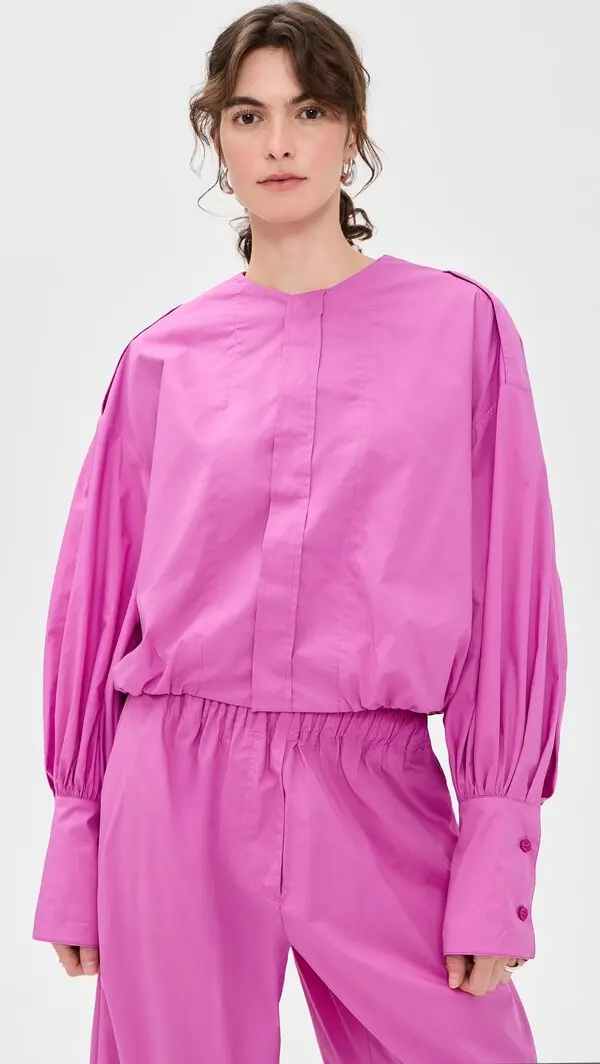THE LATEST Diana Poplin Blouse