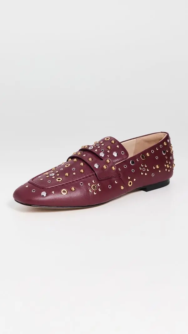 Farm Rio Studded Loafers