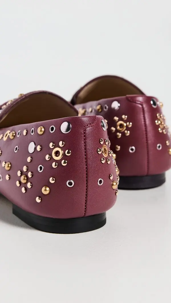 Farm Rio Studded Loafers