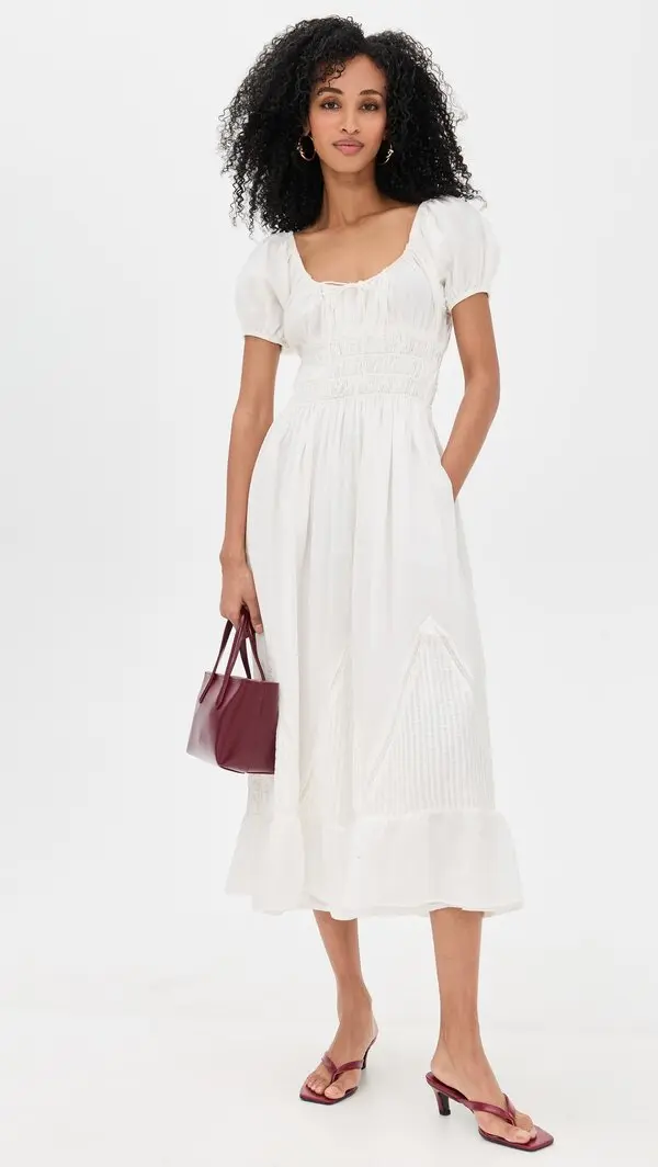 Faithfull The Brand Sunniva Midi Dress