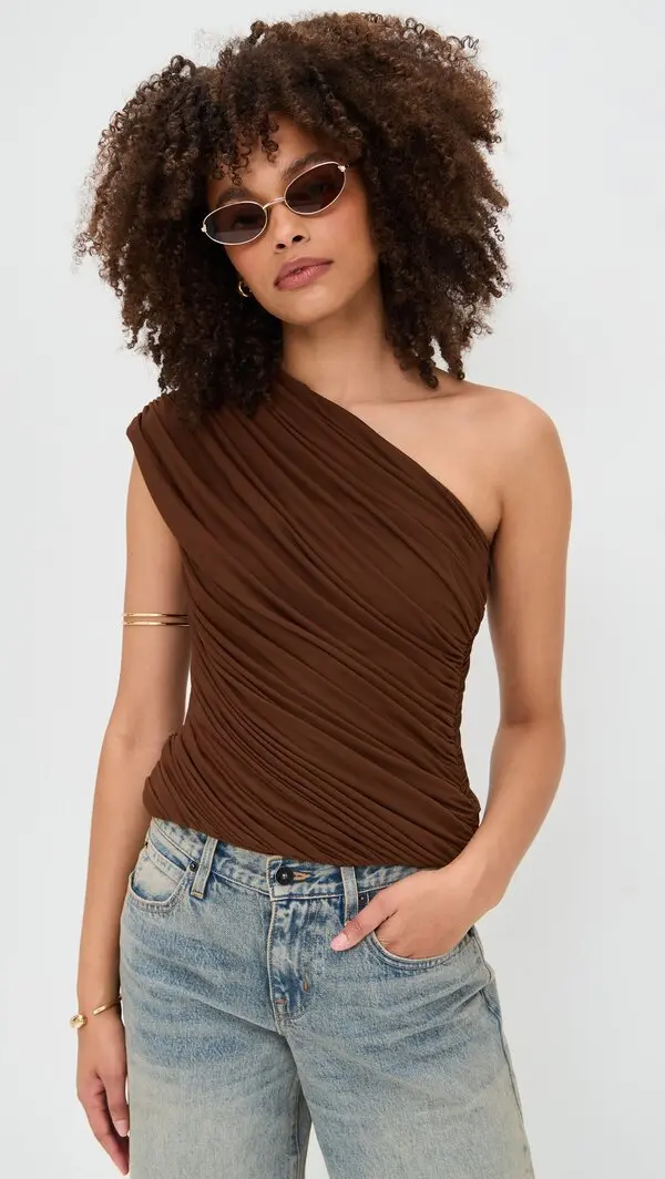 Ronny Kobo Camina One-shoulder Top