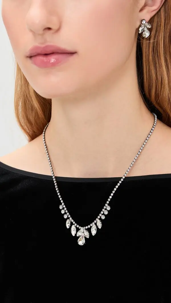 Maison Irem Nimet Crystal Necklace